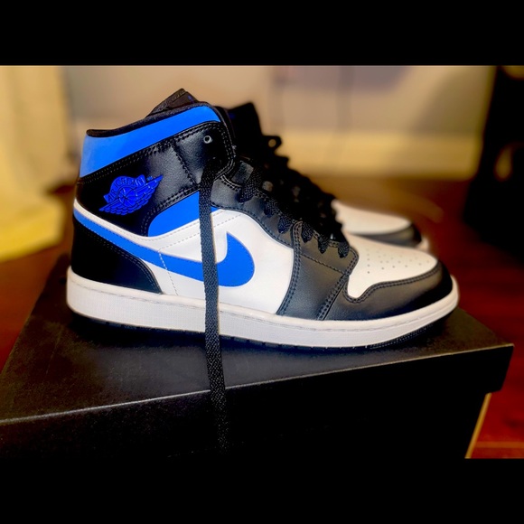 Jordan | Shoes | Jordan Mid Racer Blue | Poshmark